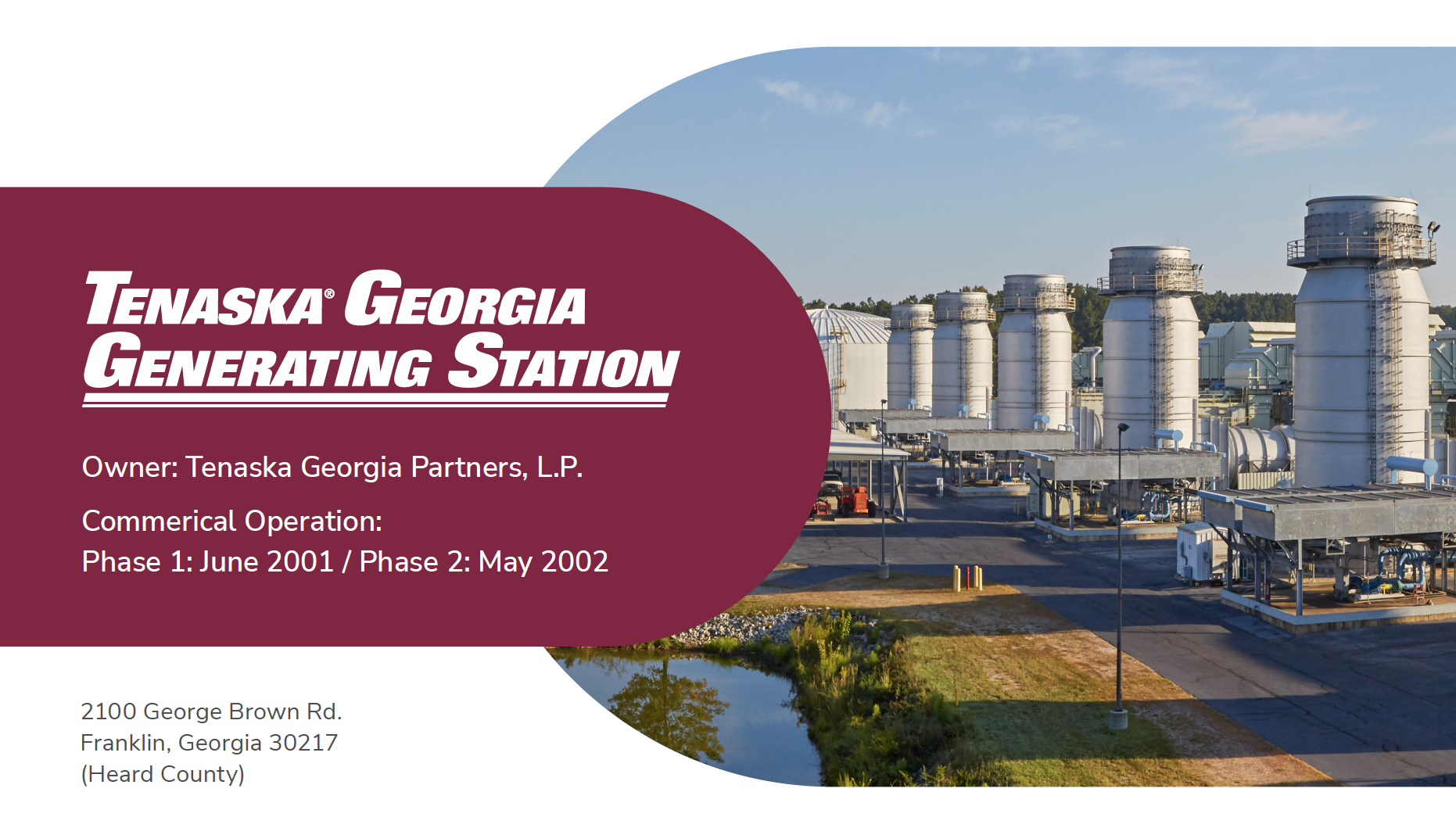 Tenaska Georgia Generating Station fact sheet - Tenaska Enon Grove ...